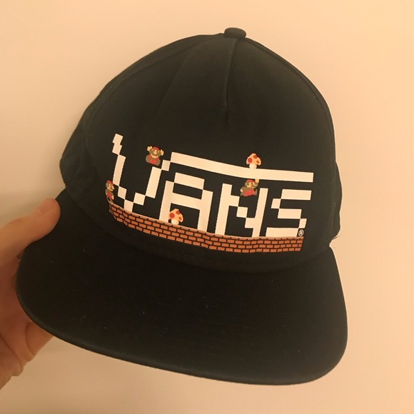 Vans | Accessories | Vans Nintendo Mario Snapback Hat | Poshmark